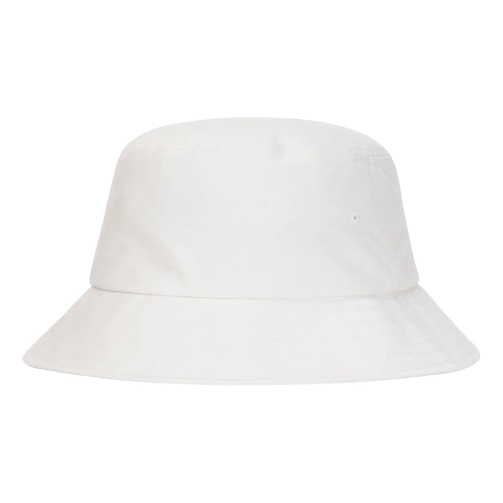 STUSSY BIG STOCK BUCKET HAT-WHITE - Popcorn Store
