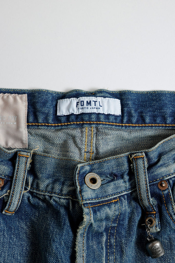 FUNDAMENTAL CLASSIC STRAIGHT DENIM CS115-INDIGO - Popcorn Store
