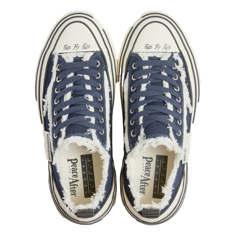 XVESSEL X PEACE AND AFTER G.O.P. LOWS DENIM-BLUE DENIM - Popcorn Store