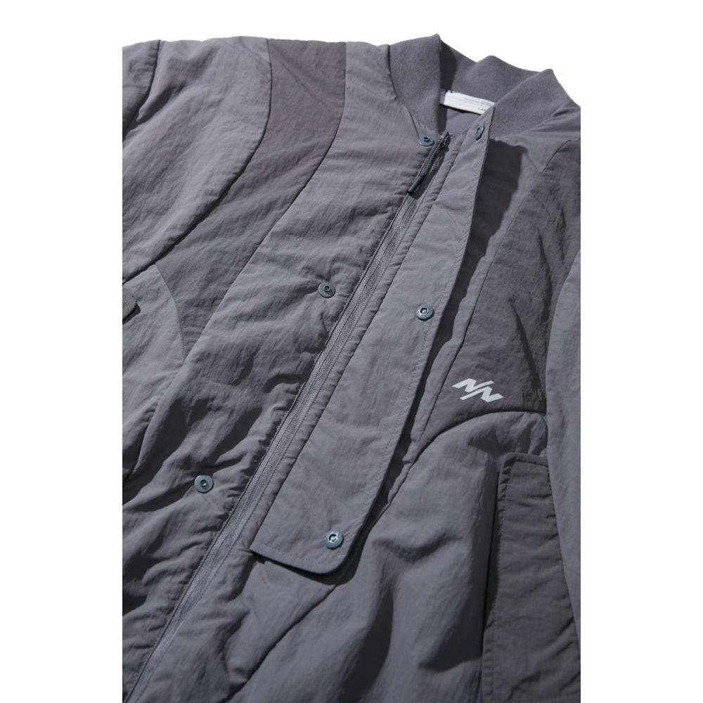 NINE POINT NINE GRADE BOMBER JACKET-BLACK - Popcorn Store