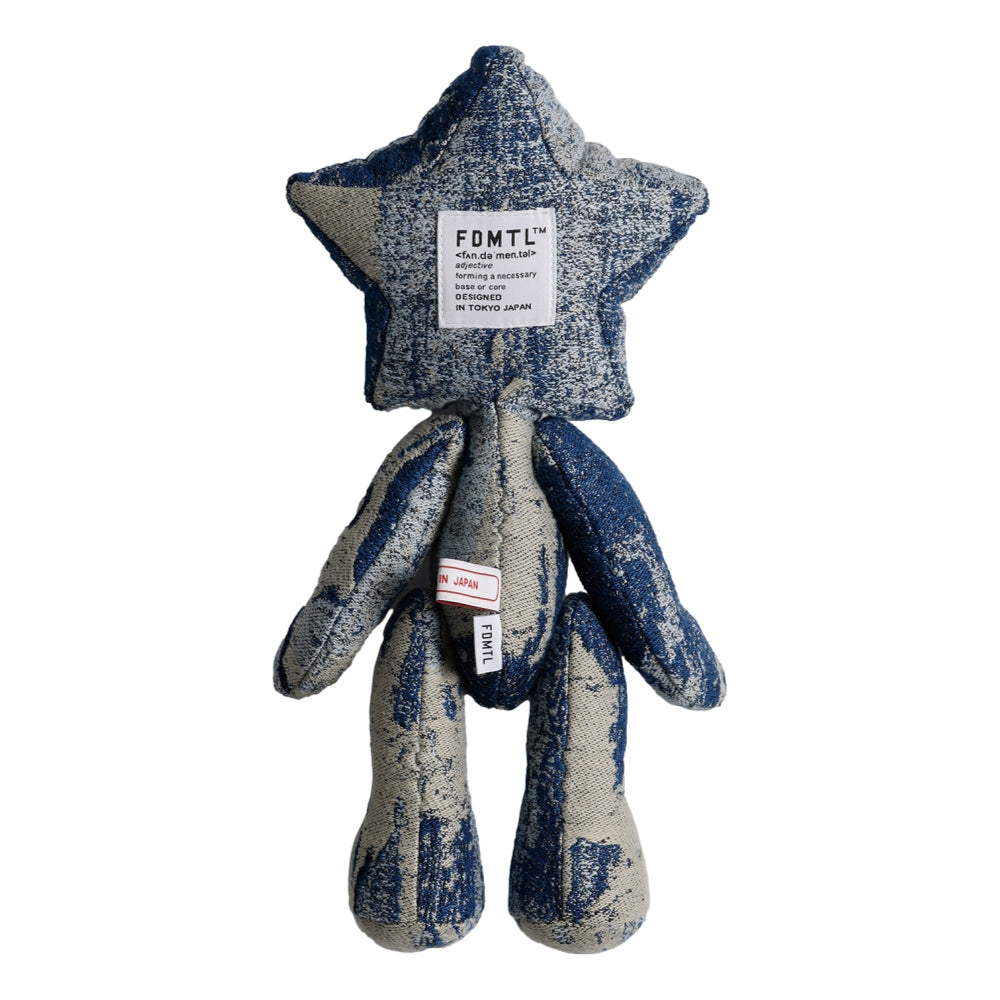 FUNDAMENTAL JACQUARD STAR DOLL-INDIGO - Popcorn Store