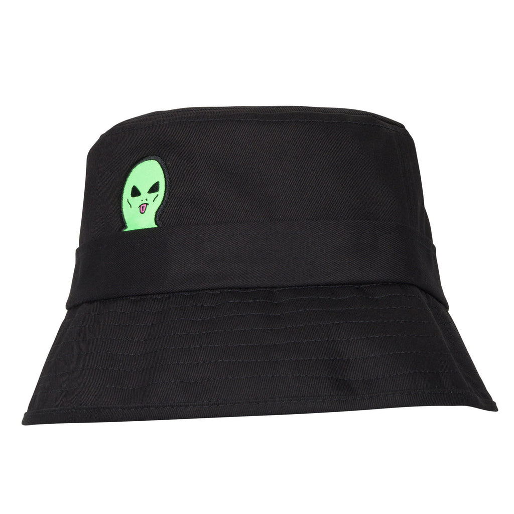 RIPNDIP LORD ALIEN BUCKET HAT-BLACK - Popcorn Store