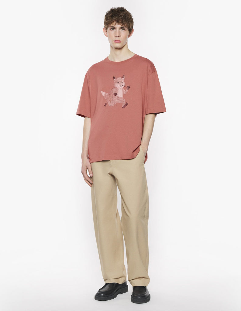 MAISON KITSUNE M BELTED PANTS-CORK - Popcorn Store