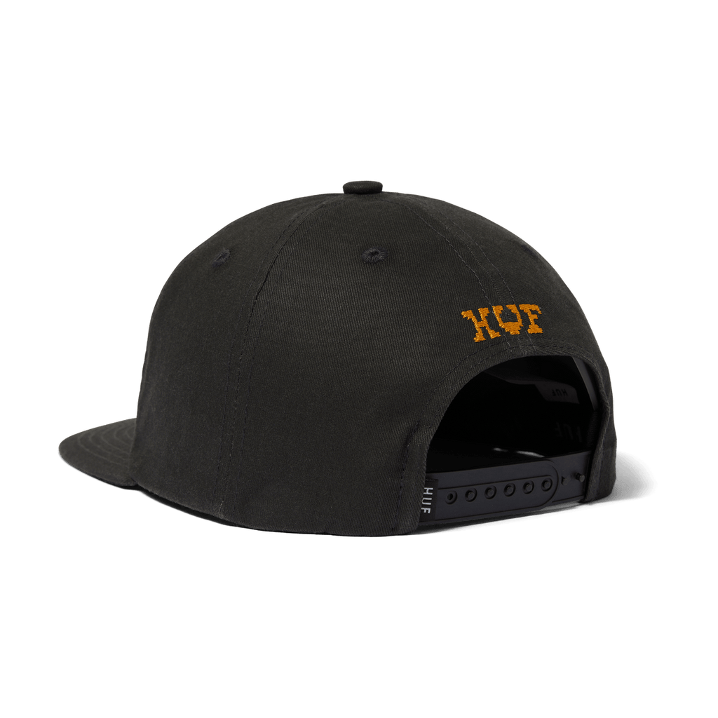 HUF SMALL HORSE SNAPBACK-BLACK - Popcorn Store