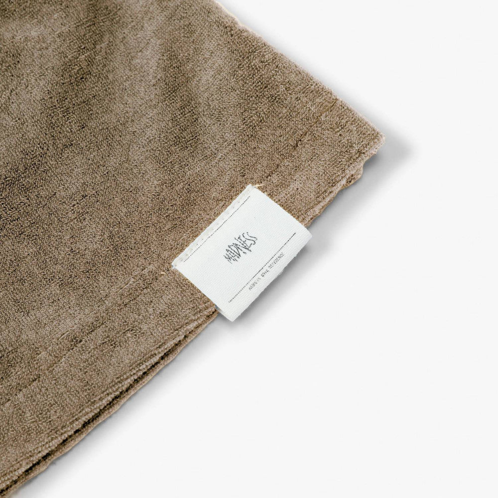 MADNESS TERRY LOOP EASY SHORTS-BEIGE - Popcorn Store