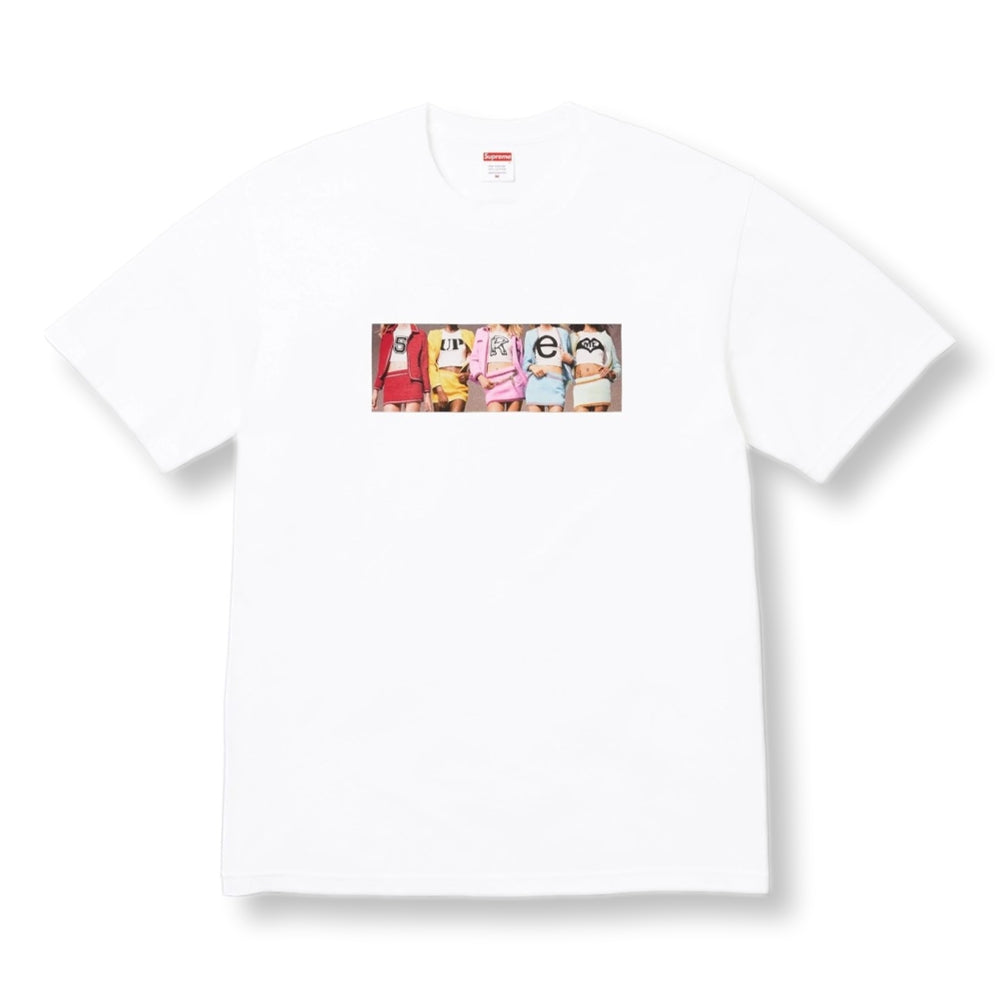 SUPREME GIRLS TEE-WHITE - Popcorn Store