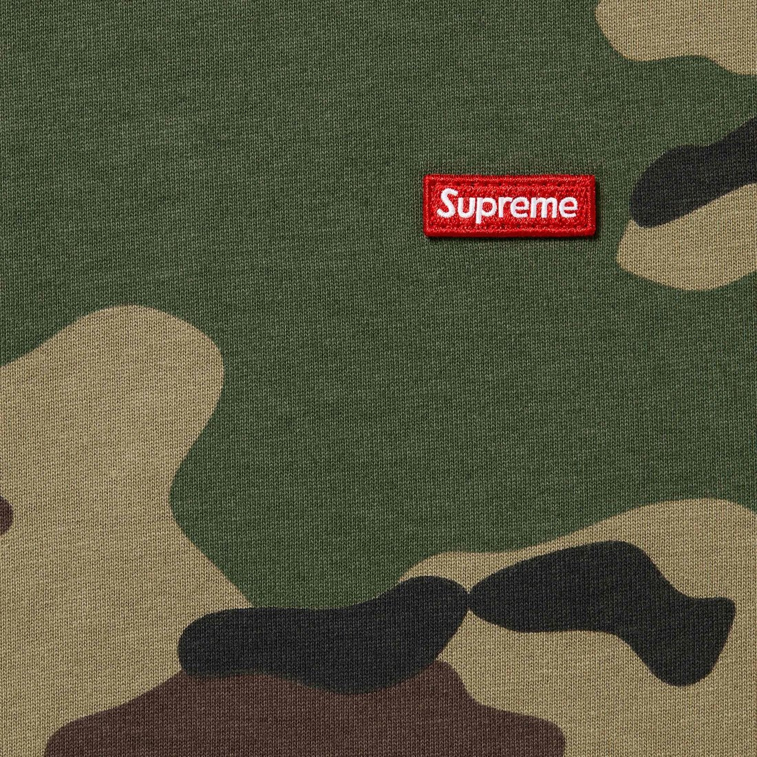 SUPREME SMALL BOX TEE-WOODLAND CAMO - Popcorn Store