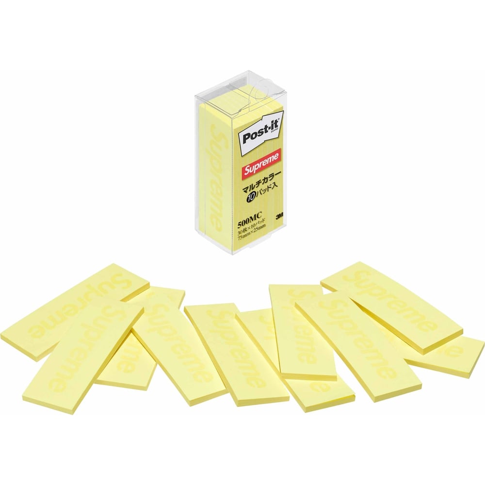SUPREME POST-ITS-YELLOW - Popcorn Store