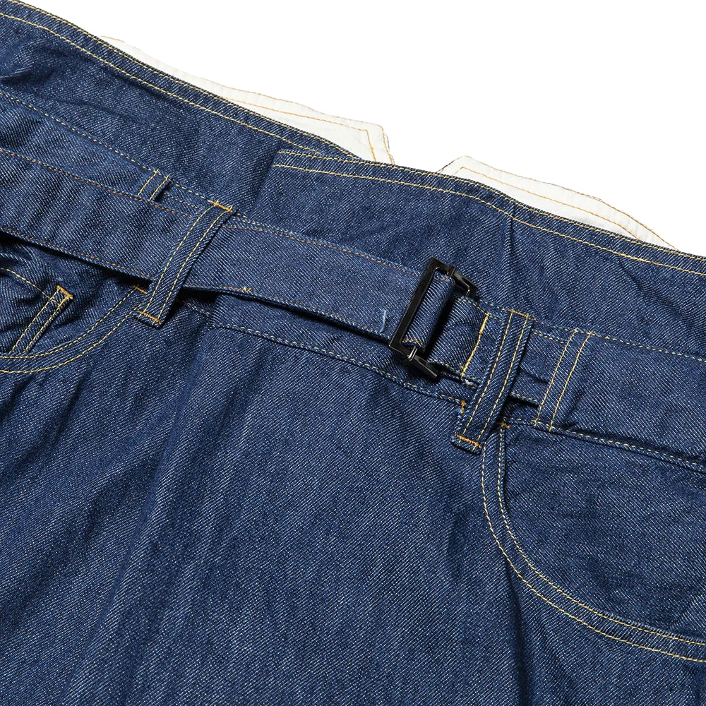 MEANSWHILE DENIM WRAP PT-INDIGO - Popcorn Store