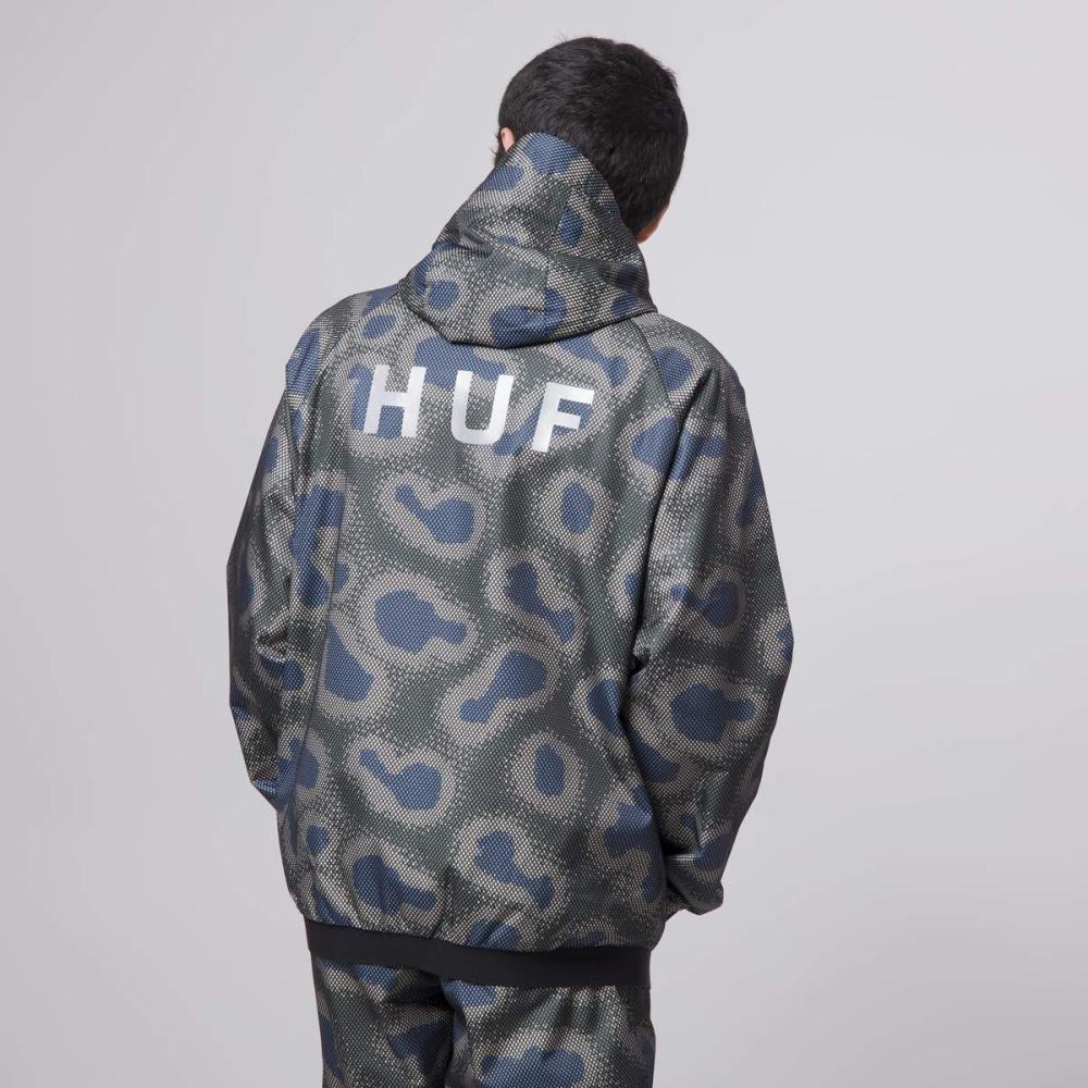 HUF NETWORK JACKET-OLIVE - Popcorn Store