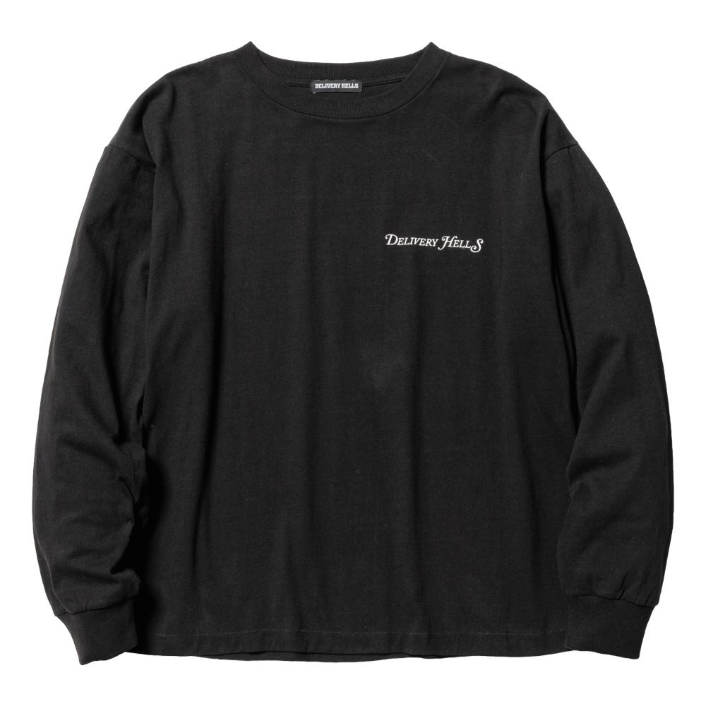 FLAGSTUFF "PLAY" L/S TEE-BLACK - Popcorn Store