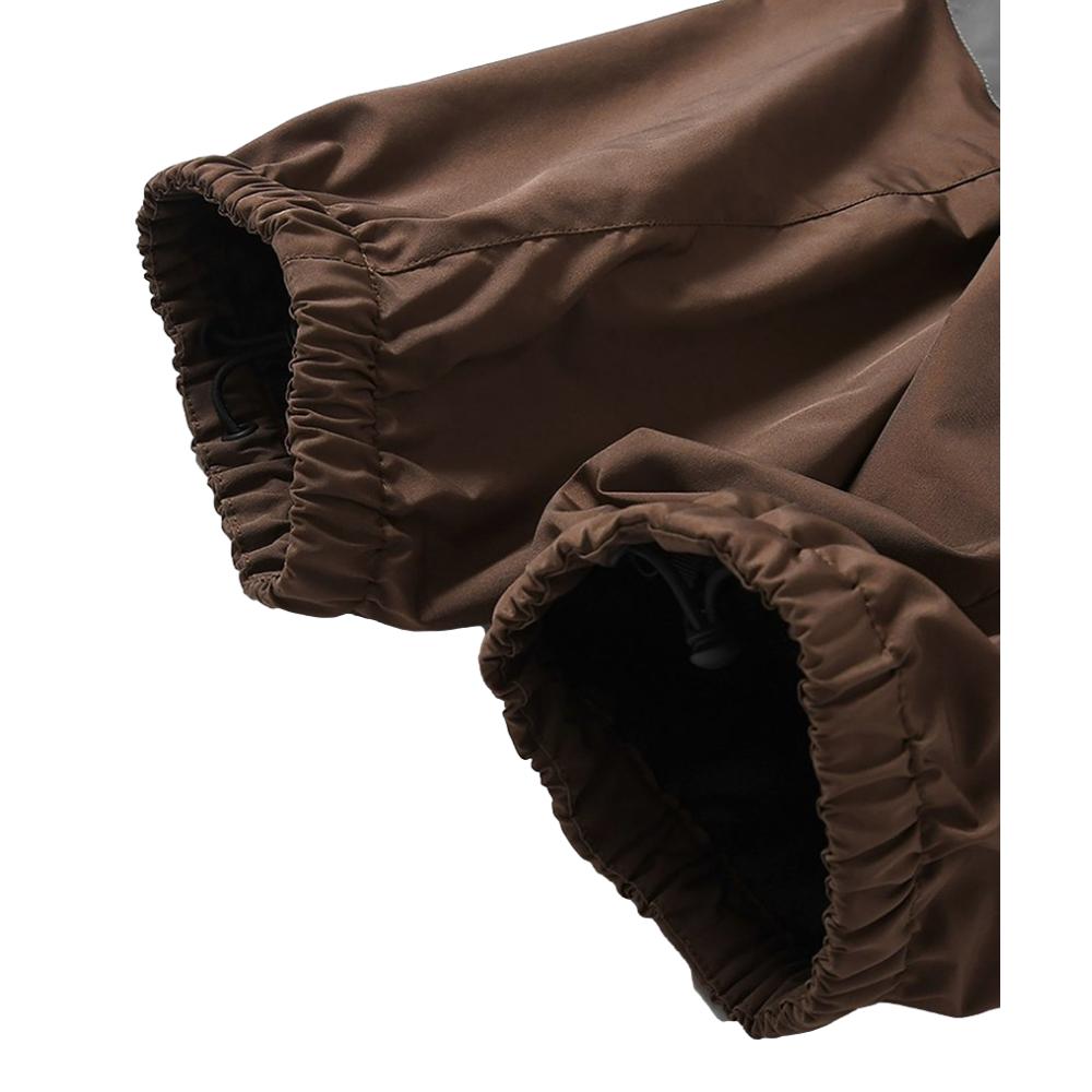 LAFAYETTE REFLECTOR TRACK PANTS-BROWN - Popcorn Store