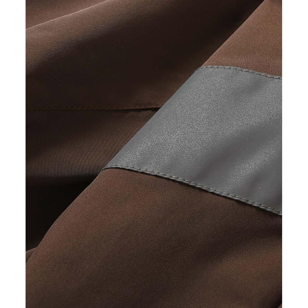 LAFAYETTE REFLECTOR TRACK PANTS-BROWN - Popcorn Store