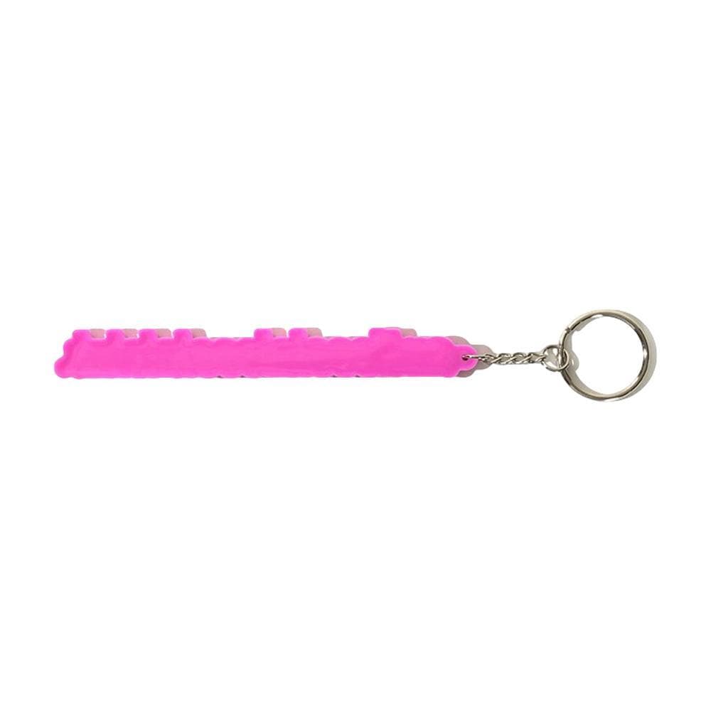 AntiSocialSocialClub SIDEKICK PINK KEYCHAIN-PINK - Popcorn Store